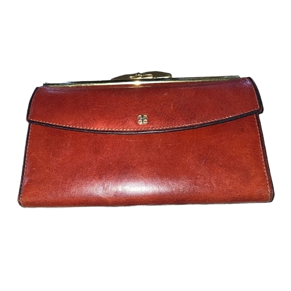 Bosca | Bags | Vintage Bosca Cognac Brown Leather Wallet | Poshmark